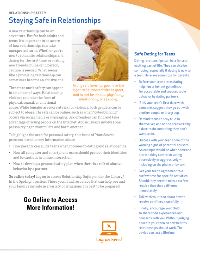 Staying Safe in Relationships