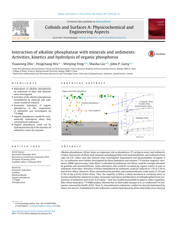 Colloids and Surfaces A: