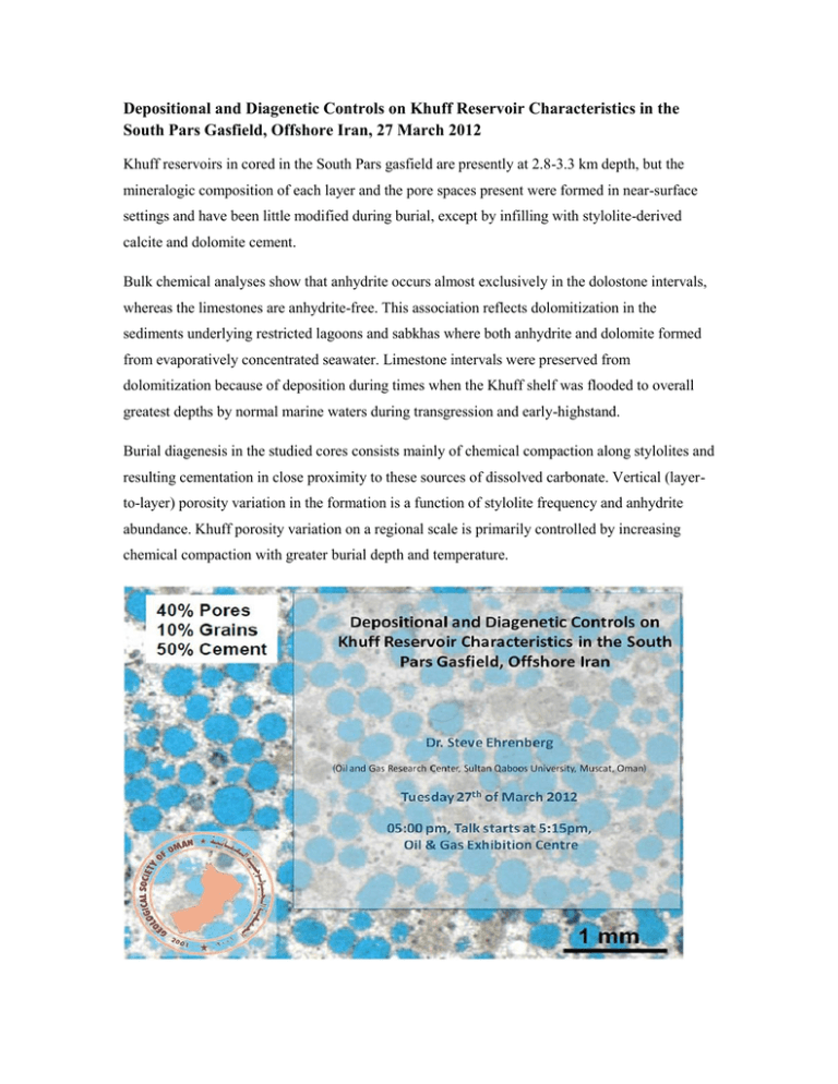 Depositional and Diagenetic Controls on Khuff Reservoir Characteristics ...