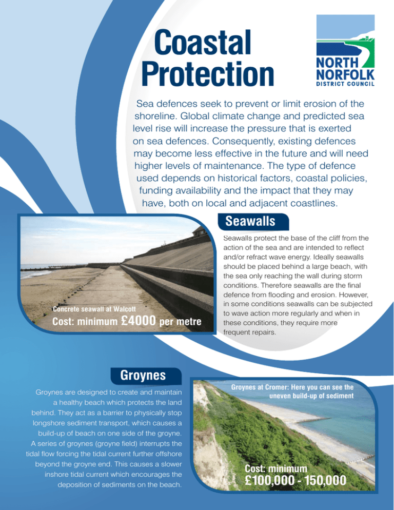 Coastal Protection Methods: Sea Defenses in North Norfolk
