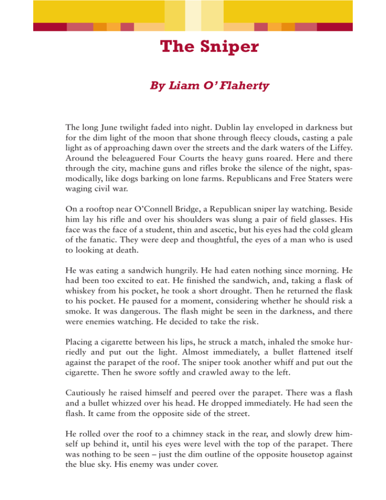 The Sniper By Liam O’ Flaherty