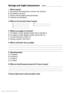 Mirror Maze Worksheet: Reflection and Angles
