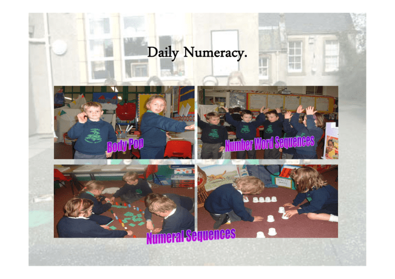 Daily Numeracy.