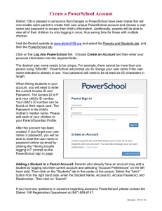 To Add or Link Students to Your PowerSchool Account