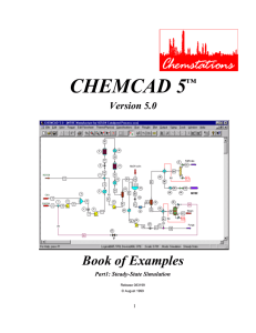 CHEMCAD Version 6 User Guide