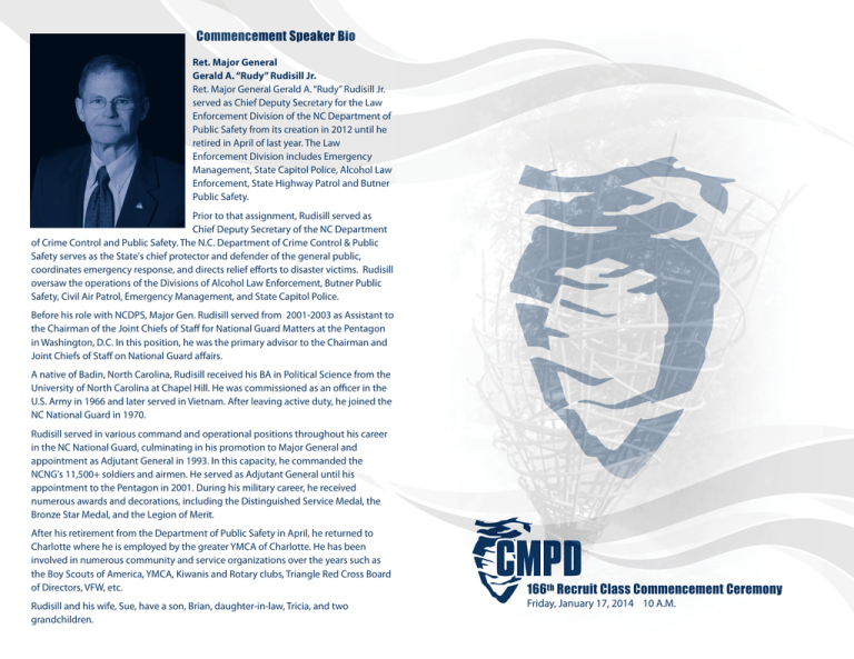 Commencement Speaker Bio