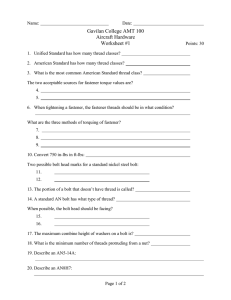 Fastener Basics: Types, Materials, and Strength Guide