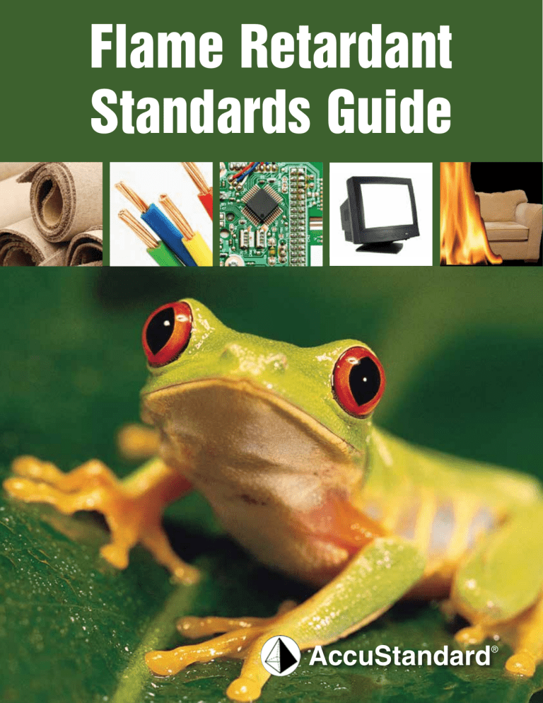 Flame Retardant Standards Guide AccuStandard