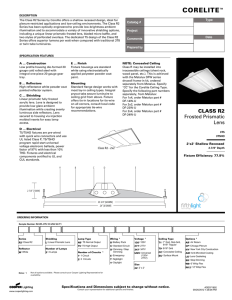 Spec Sheet - USAI Lighting