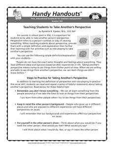 Handy Handouts What Makes a Good Reader?