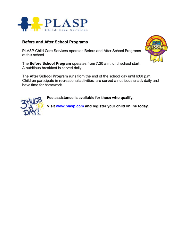 Before and After School Programs