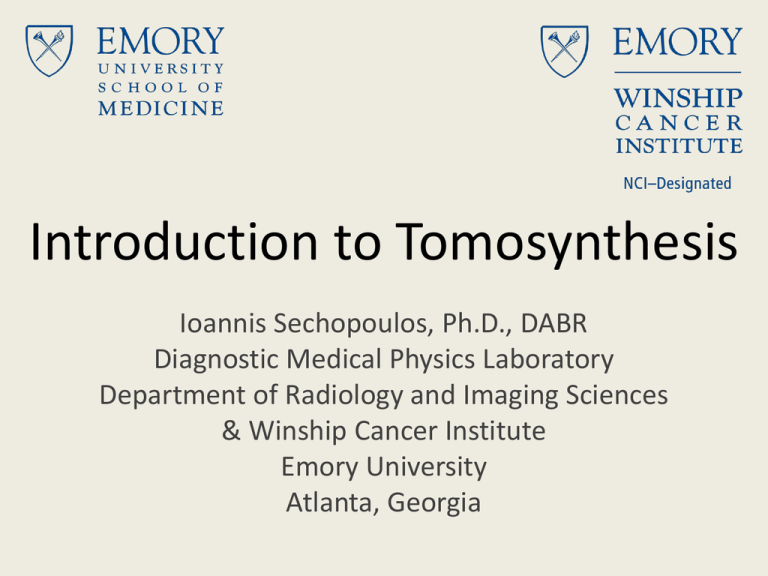 Tomosynthesis: Principles, Design, and Image Quality