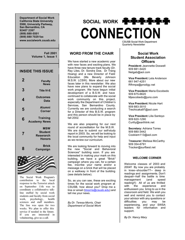 CONNECTION WORK SOCIAL