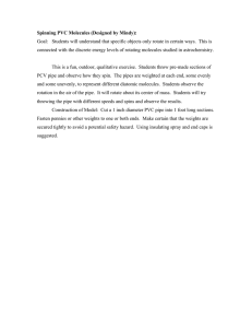 Vinyltech AWWA C900 PVC Pipe Technical Data