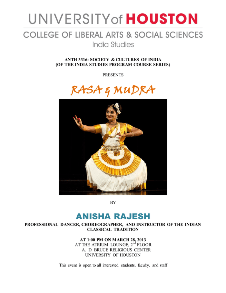 RASA & MUDRA ANISHA RAJESH
