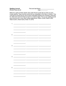 Spelling Power Workbook, Grade 12