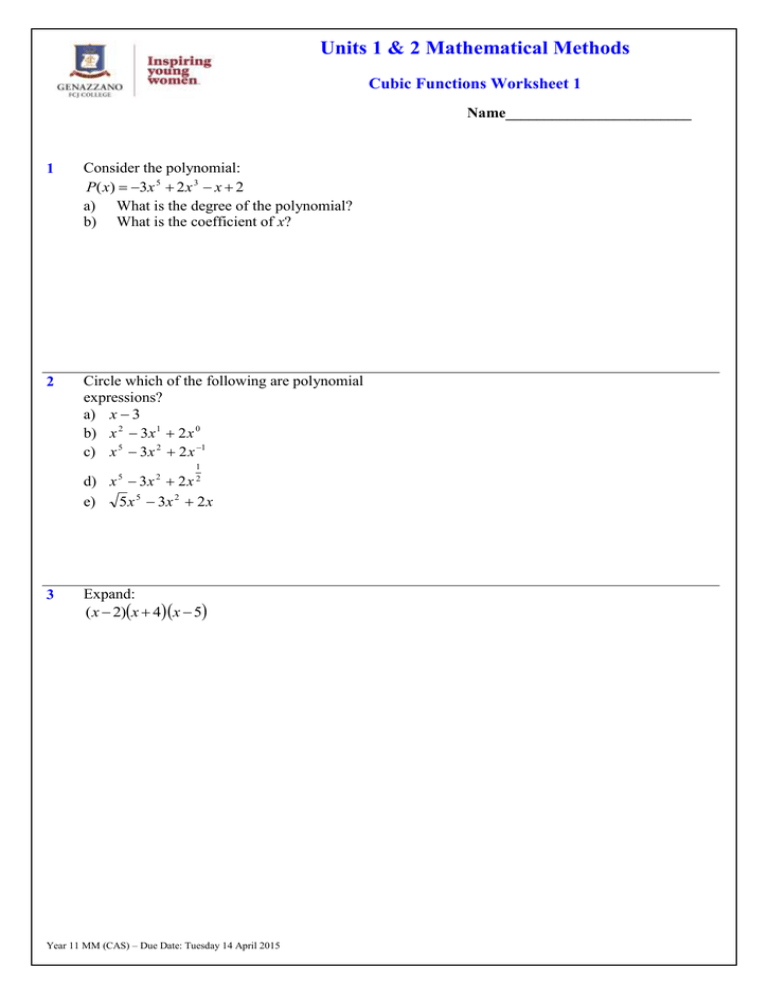 cubics-worksheet-1