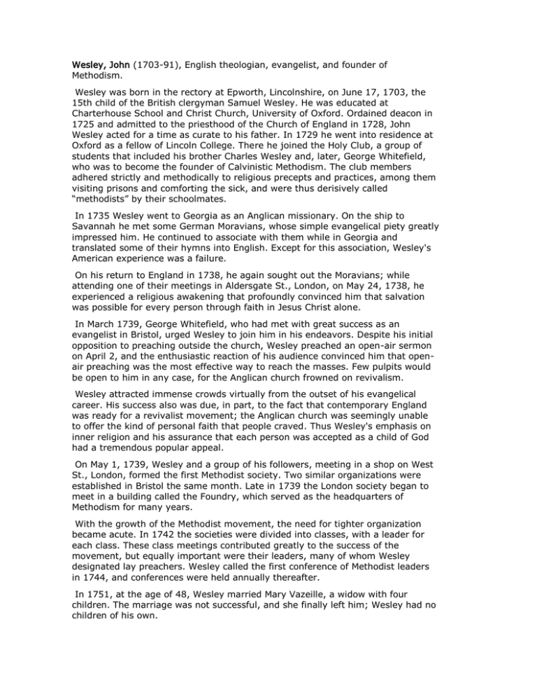John Wesley