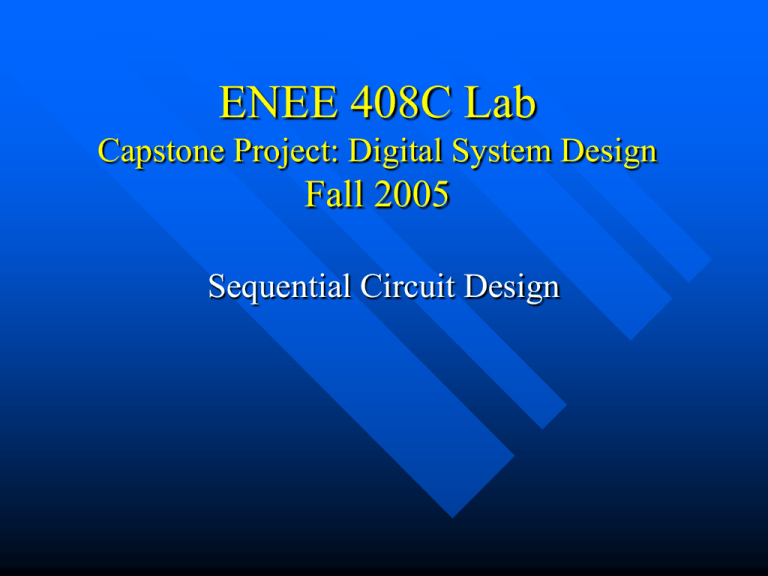 Fsm Design Sequential Circuits And Verilog Hdl
