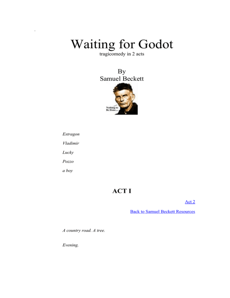 Waiting for Godot Text