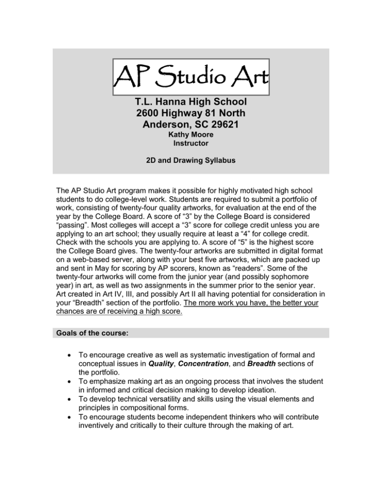 AP Syllabus