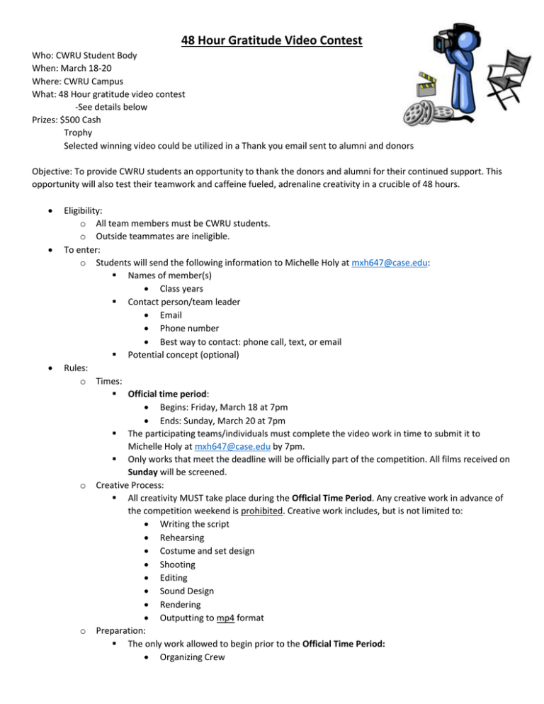 Complete Contest Rules