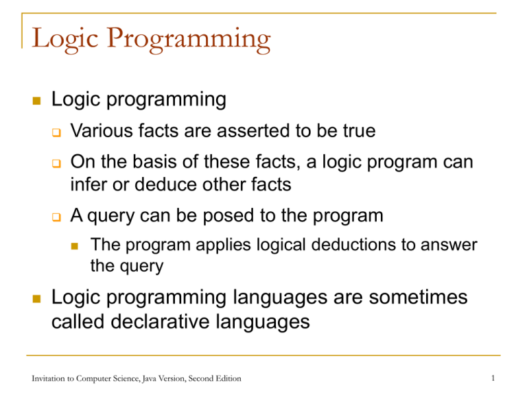 PROLOG (ppt) [updated]
