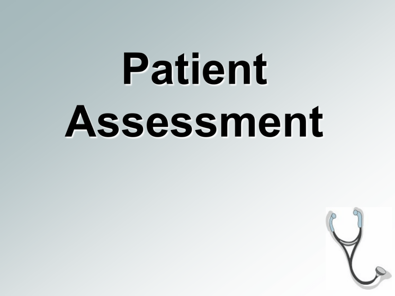 Patient Assessment