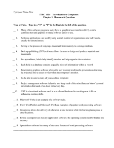Computer Studies Syllabus Grade 8 & 9 Zambia
