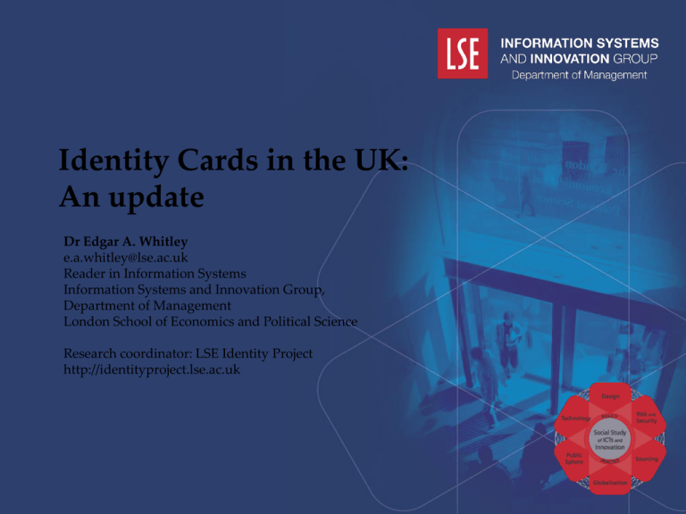 Identity Cards in the UK: An update