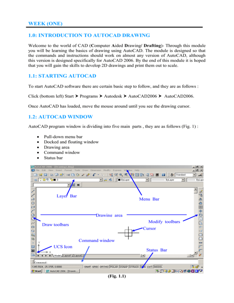 AutoCAD Drawing Basics: A Beginner's Guide