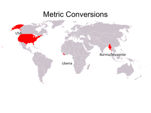 Metric Conversion Stair-Step Method Guide