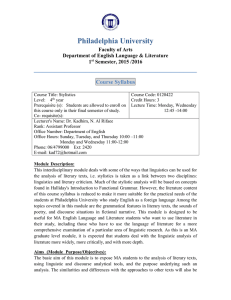 419243903-Stylistics-Syllabus-Sample-Only