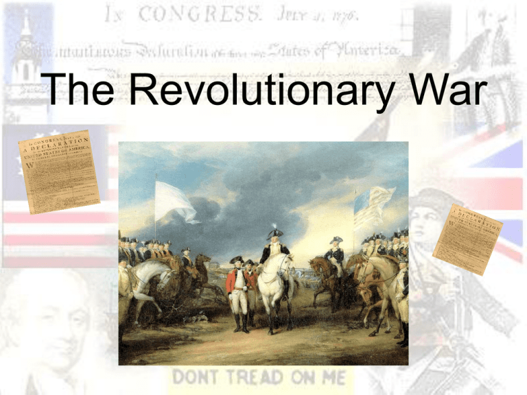 The Revolutionary War