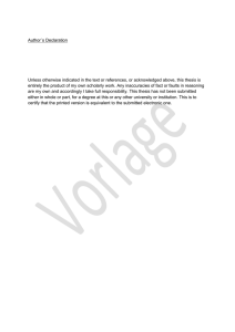 UTM Thesis Manual - School of Graduate Studies