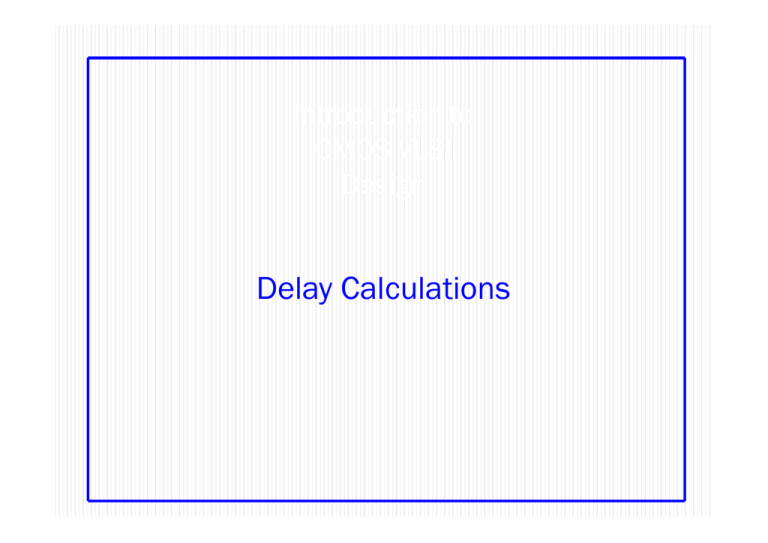 Falling Propagation Delay