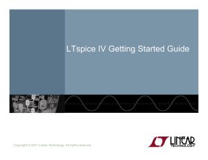 LTspice Getting Started Guide