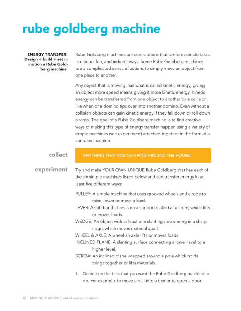 rube goldberg machine