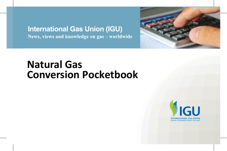 Natural Gas Conversion Pocketbook