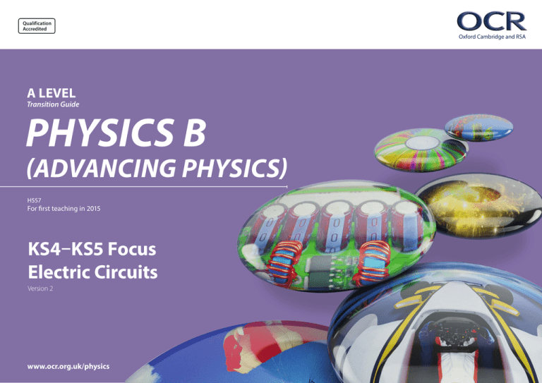 Electric circuits - KS4-KS5 transition guide