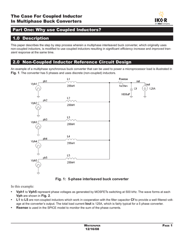 Coupled Inductor in Multiphase Buck Converters .indd