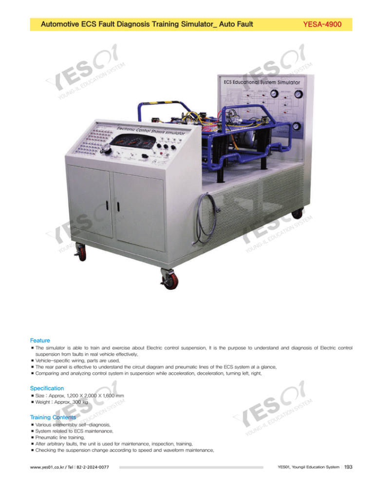 Automotive ECS Fault Diagnosis Training Simulator_ Auto Fault