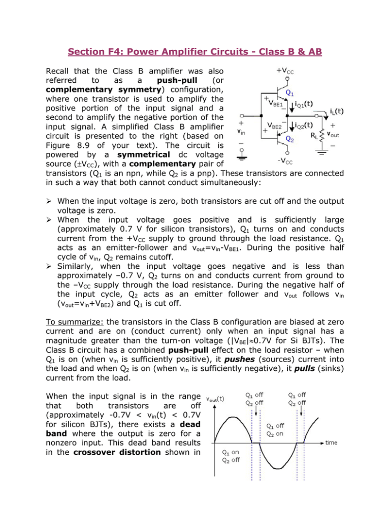 Power Amplifier Circuits
