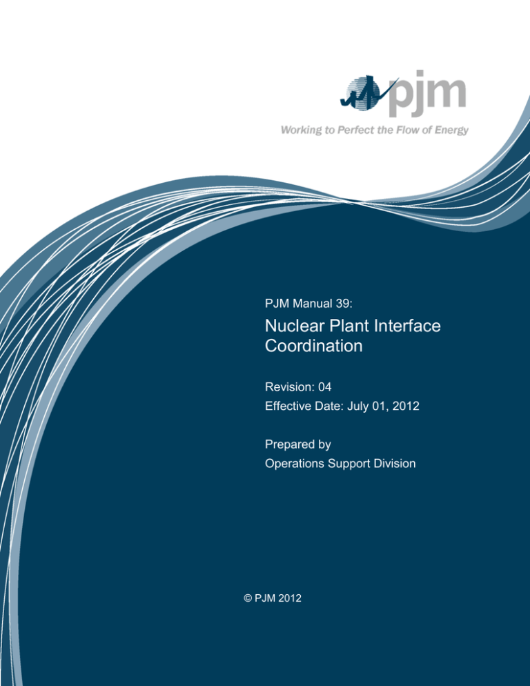 Nuclear Plant Interface Coordination
