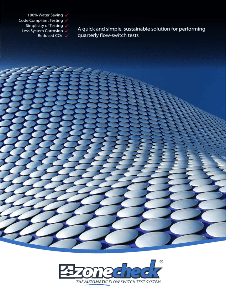 Zonecheck Brochure - Project Fire Products