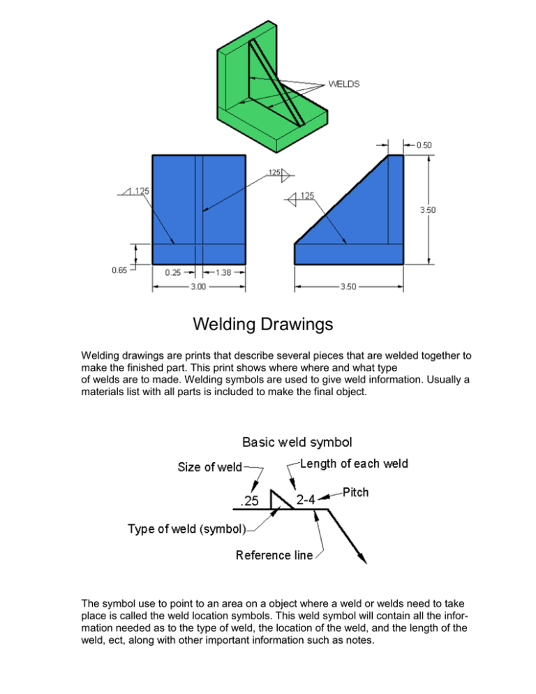 Welding Drawings