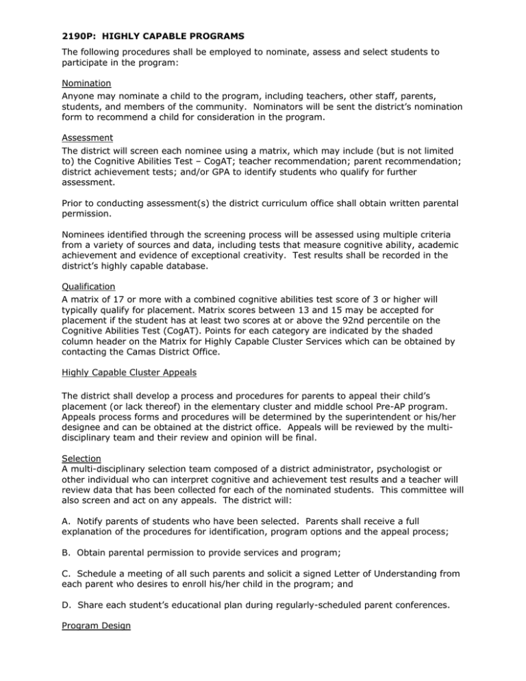 2190P Highly Capable Programs