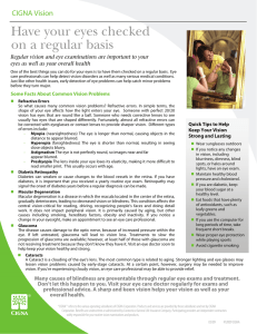 QUICK GUIDE TO CIGNA ID CARDS