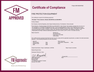 FMZ 5000 Fire detection and extinguishing control panel
