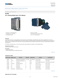 NI 9485 - Data Sheet - National Instruments